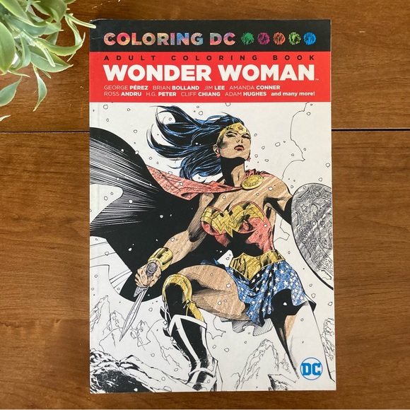 DC Comics | Other | Dc Comics New Wonder Woman Coloring Book | Poshmark